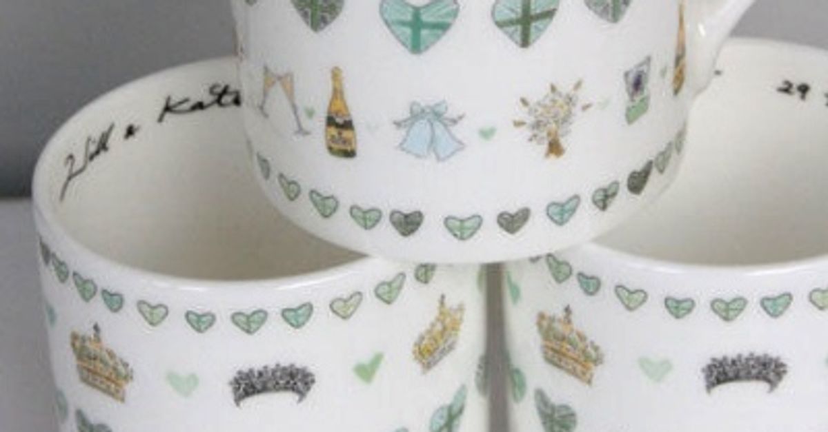 Day 87: New Mugs for Kate and Will Revealed - Weddingbells