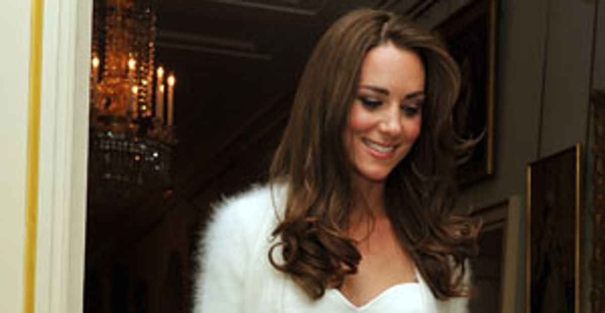 Kate Middleton's Second Dress Revealed - Weddingbells