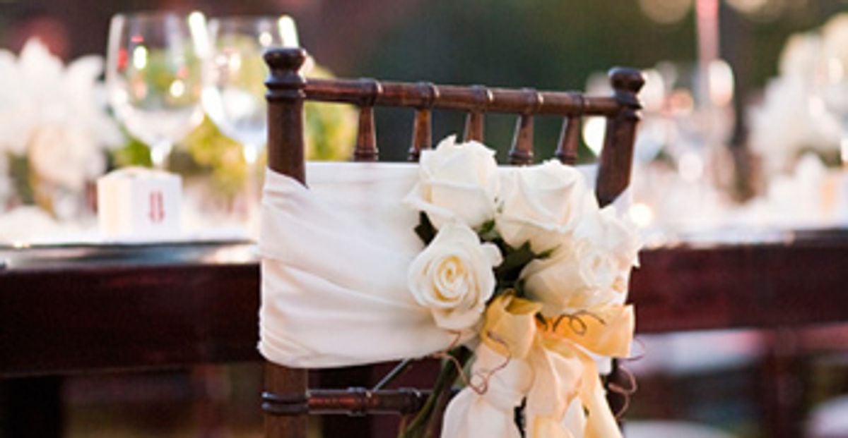 5 Creative Ways to Decorate Your Bride and Groom Chairs - Weddingbells
