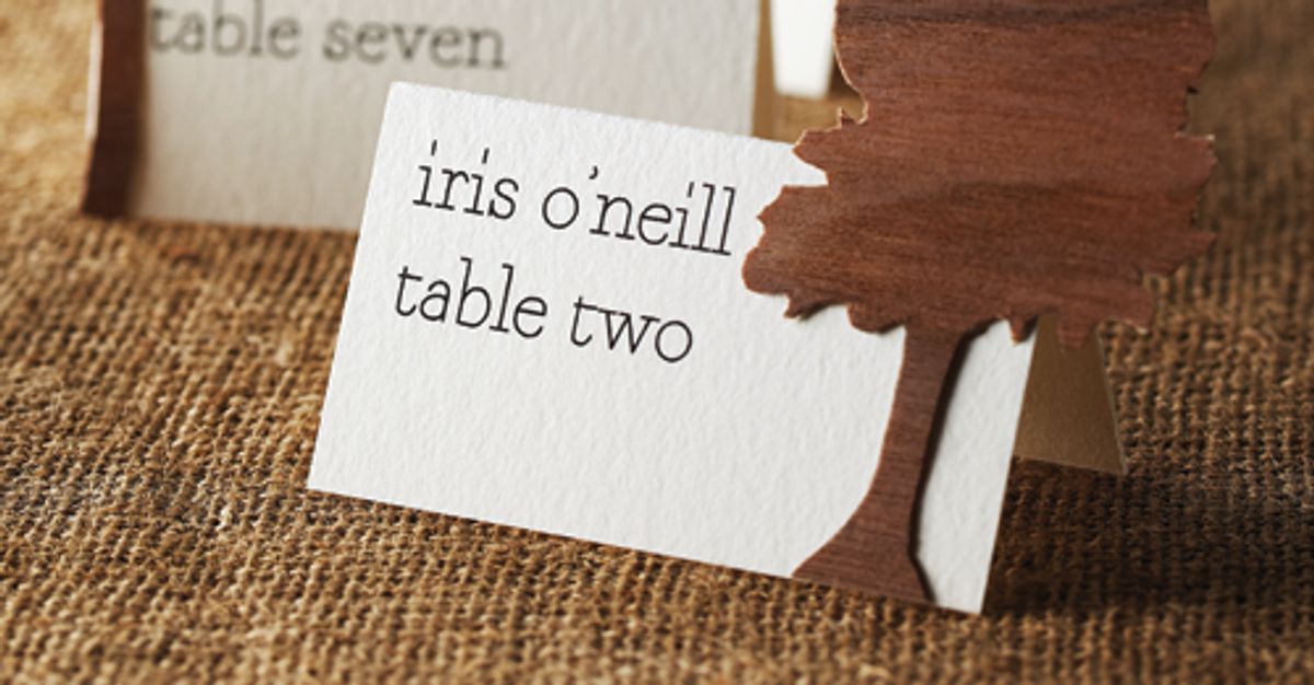 Creative Place Cards - Weddingbells