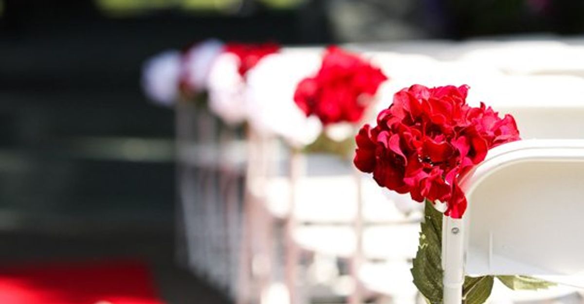 A Red and Black Summer Wedding in Courtenay, British Columbia ...