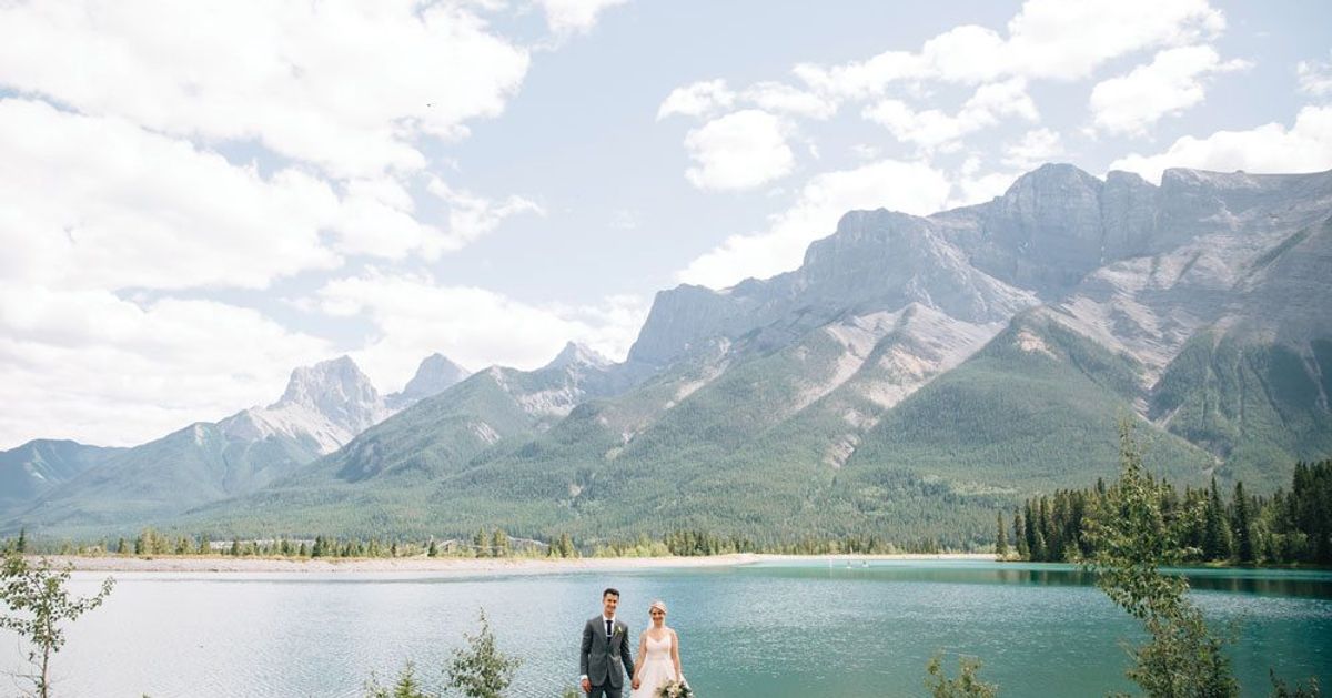 A Romantic Rocky Mountain Wedding - Weddingbells