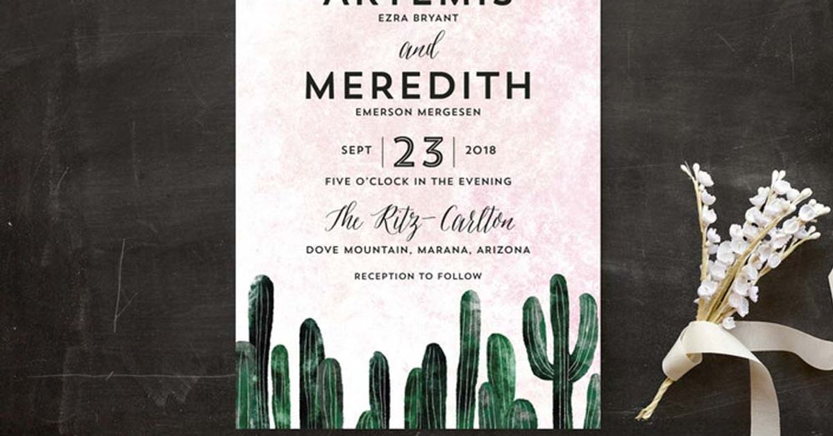 10 New Wedding Invitation Trends You Need To Know About - Weddingbells