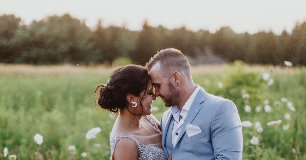 A Rustic Blue & Grey Wedding in Toronto, Ontario - Weddingbells